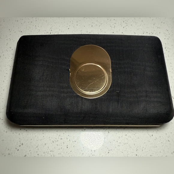 Monet | Jewelry | Vtg Monet Jewelry Travel Box Hinged Hard Case Black ...